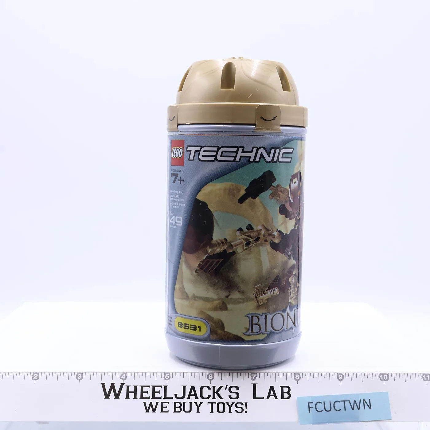 #8531 Pohatu Technic Bionicle 2001 Lego NEW SEALED - Wheeljack's Lab