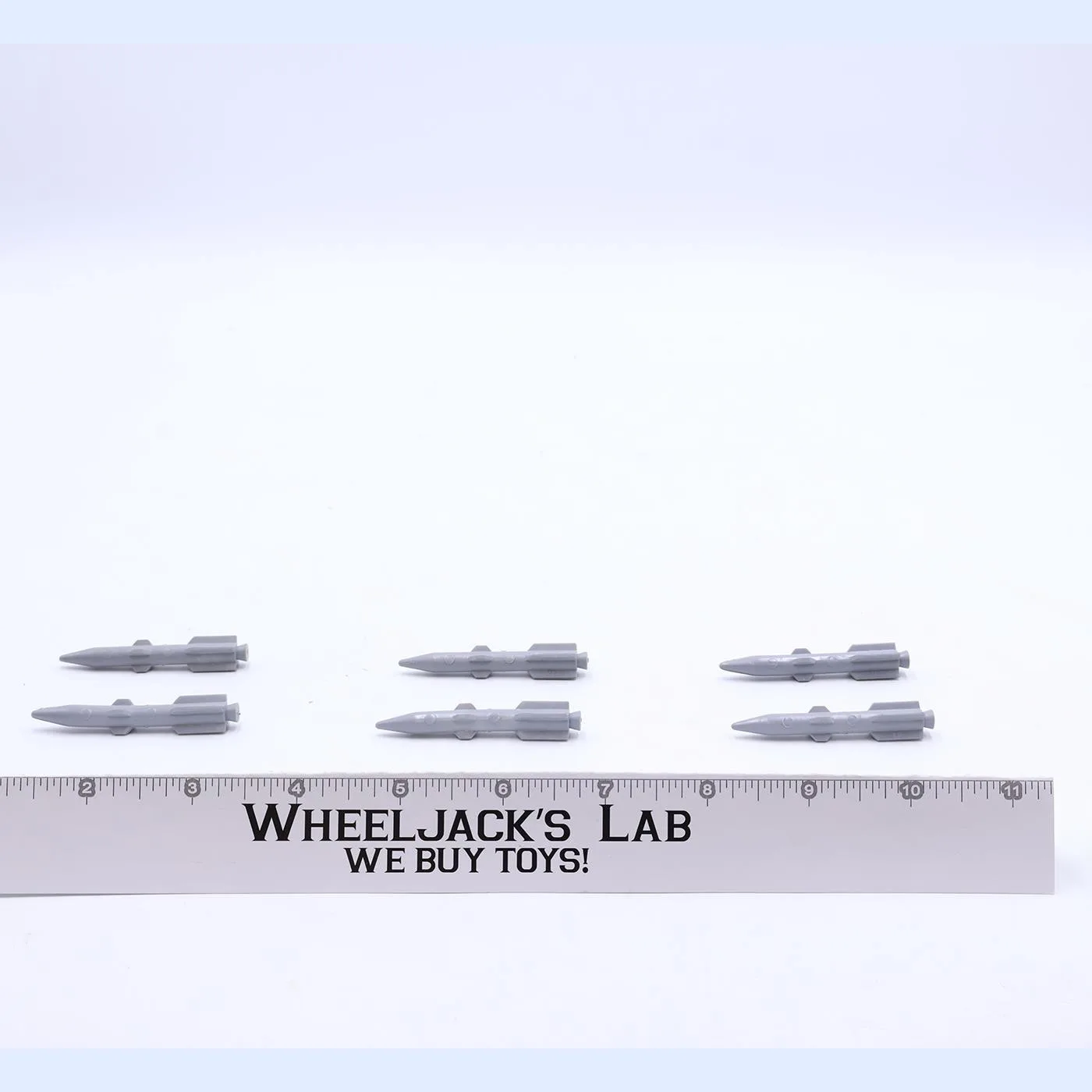 Wolverine Missiles x6 1983 GI Joe Vintage Hasbro Action Figure Vehicle ...