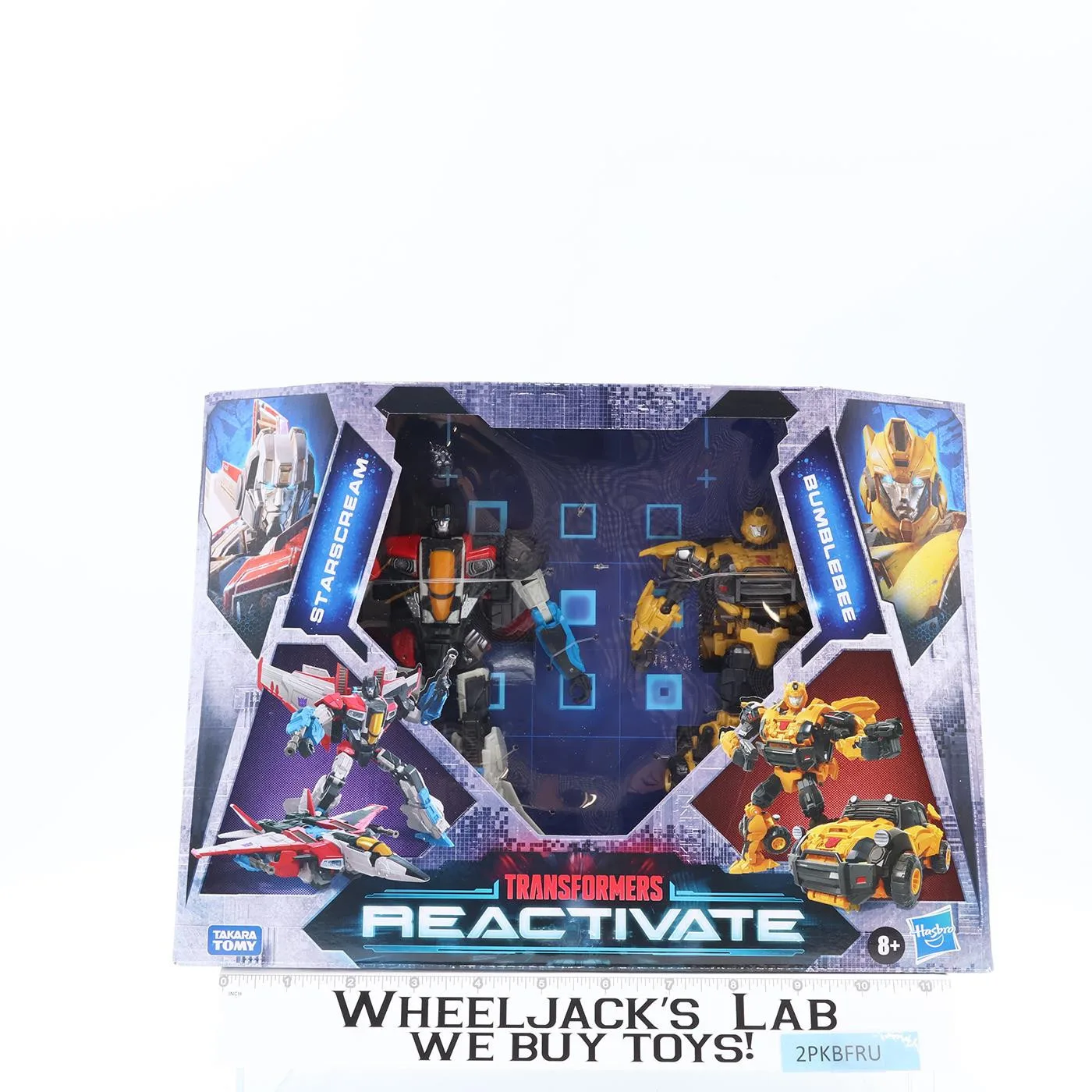 Starscream & Bumblebee Transformers Reactivate 2024 Hasbro NEW SEALED - Wheeljack's Lab