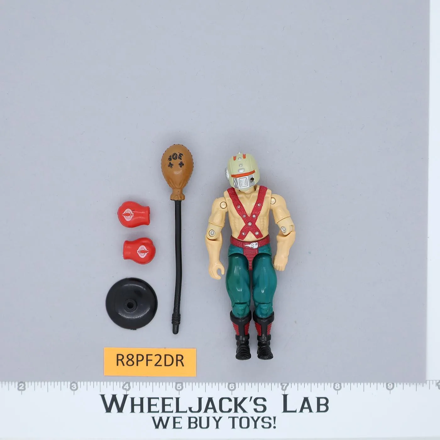 Big Boa V1 G.I. Joe 1987 Hasbro Vintage Action Figure - Wheeljack's Lab