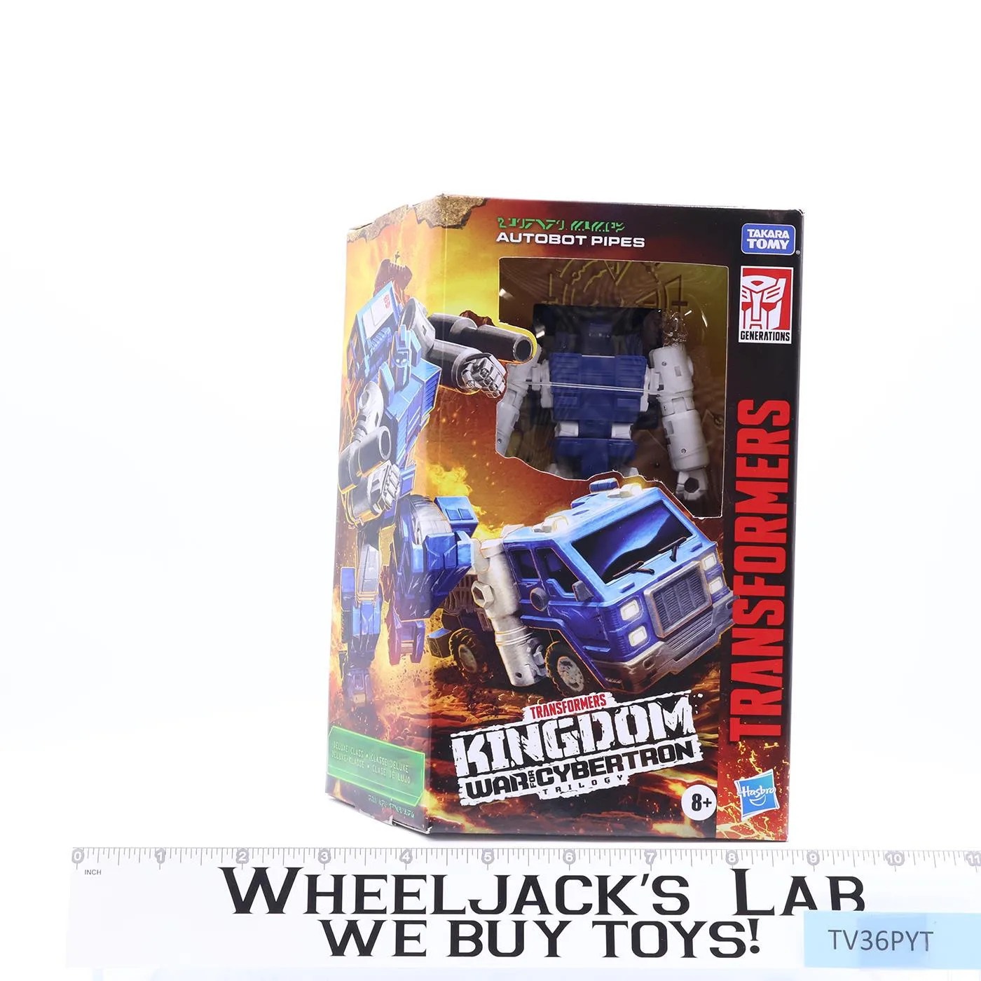 Autobot Pipes Transformers Kingdom War for Cybertron WFC 2021 Hasbro ...