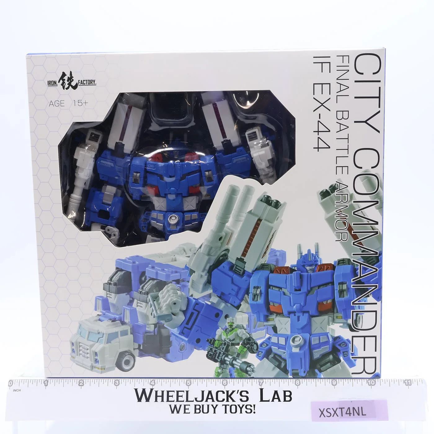 IF EX-44 City Commander Final Battle Armor Third Party Iron Factory NEW MIB - Wheeljack's Lab