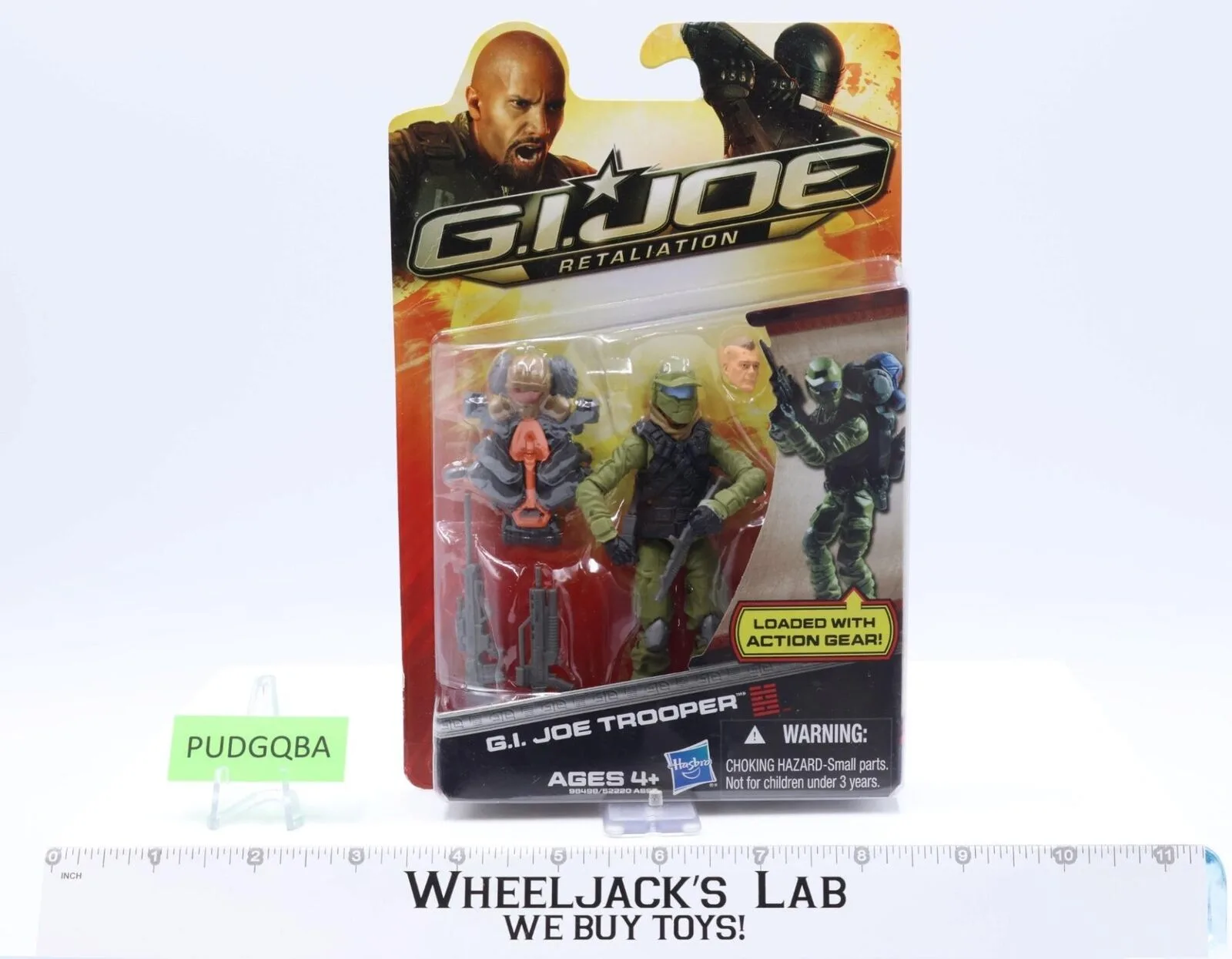 GI Joe Trooper G.I. Joe Retaliation 2011 Hasbro NEW MOSC Action Figure ...