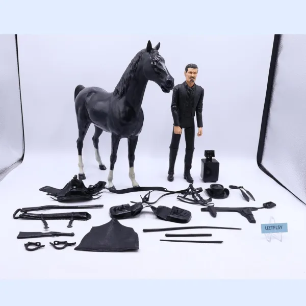 Sam Cobra W/ Thunderbolt 12" Best of the West Johnny West Marx Figure ...