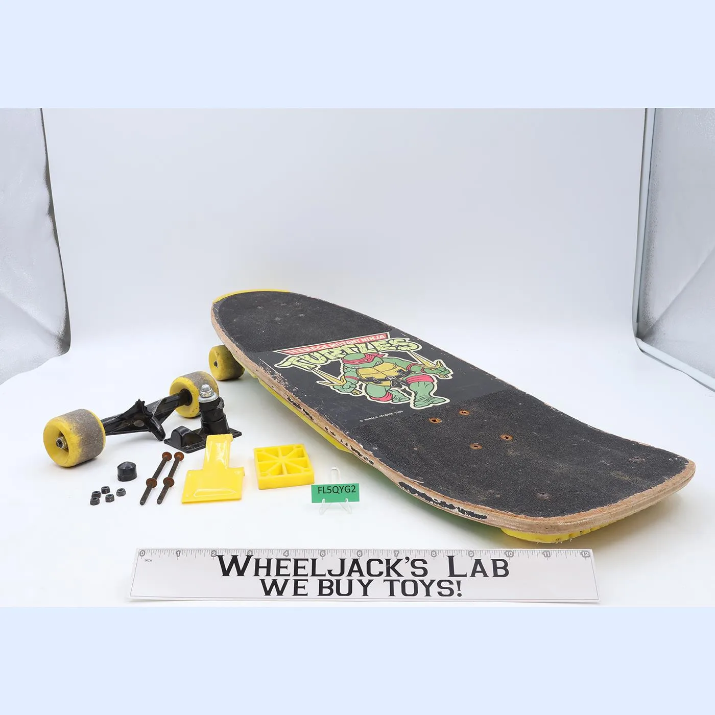 Raphael Skateboard Teenage Mutant Ninja Turtles TMNT 1989 Mirage Studios - Wheeljack's Lab