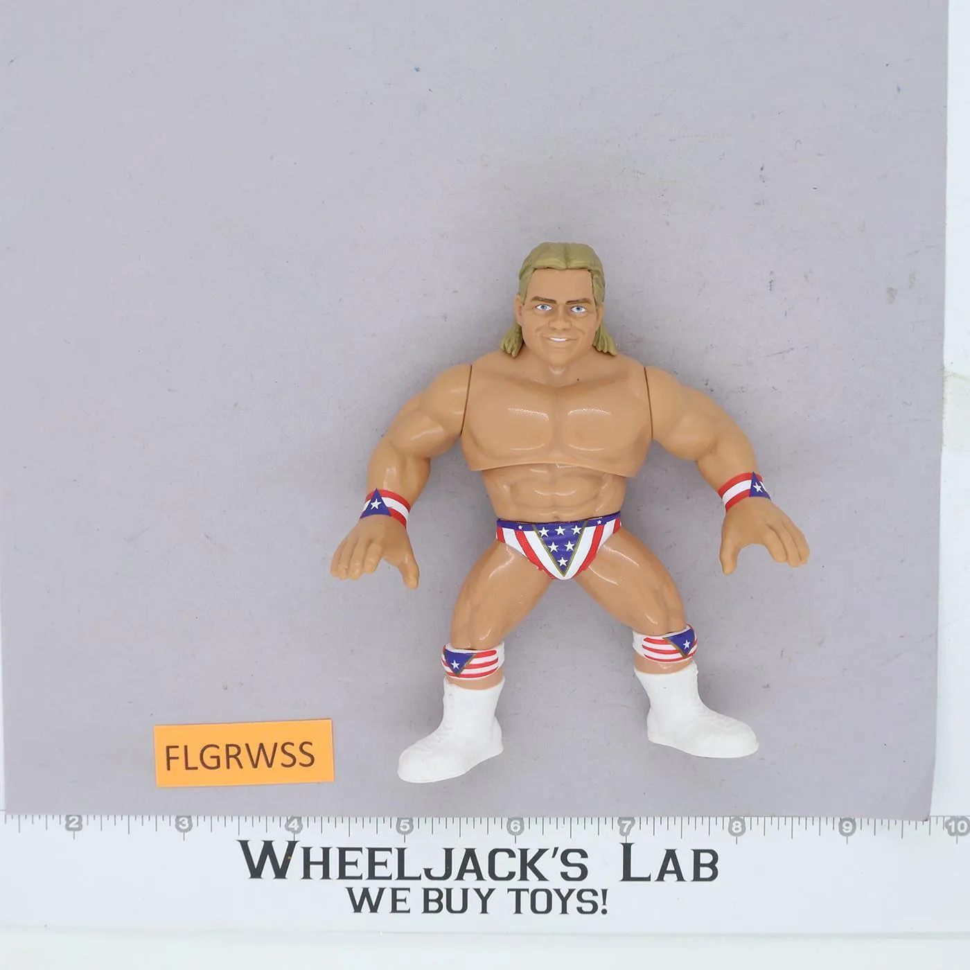 Lex Luger WWE Retro 2023 Series 13 Mattel Wrestling Action Figure 4.5" - Wheeljack's Lab