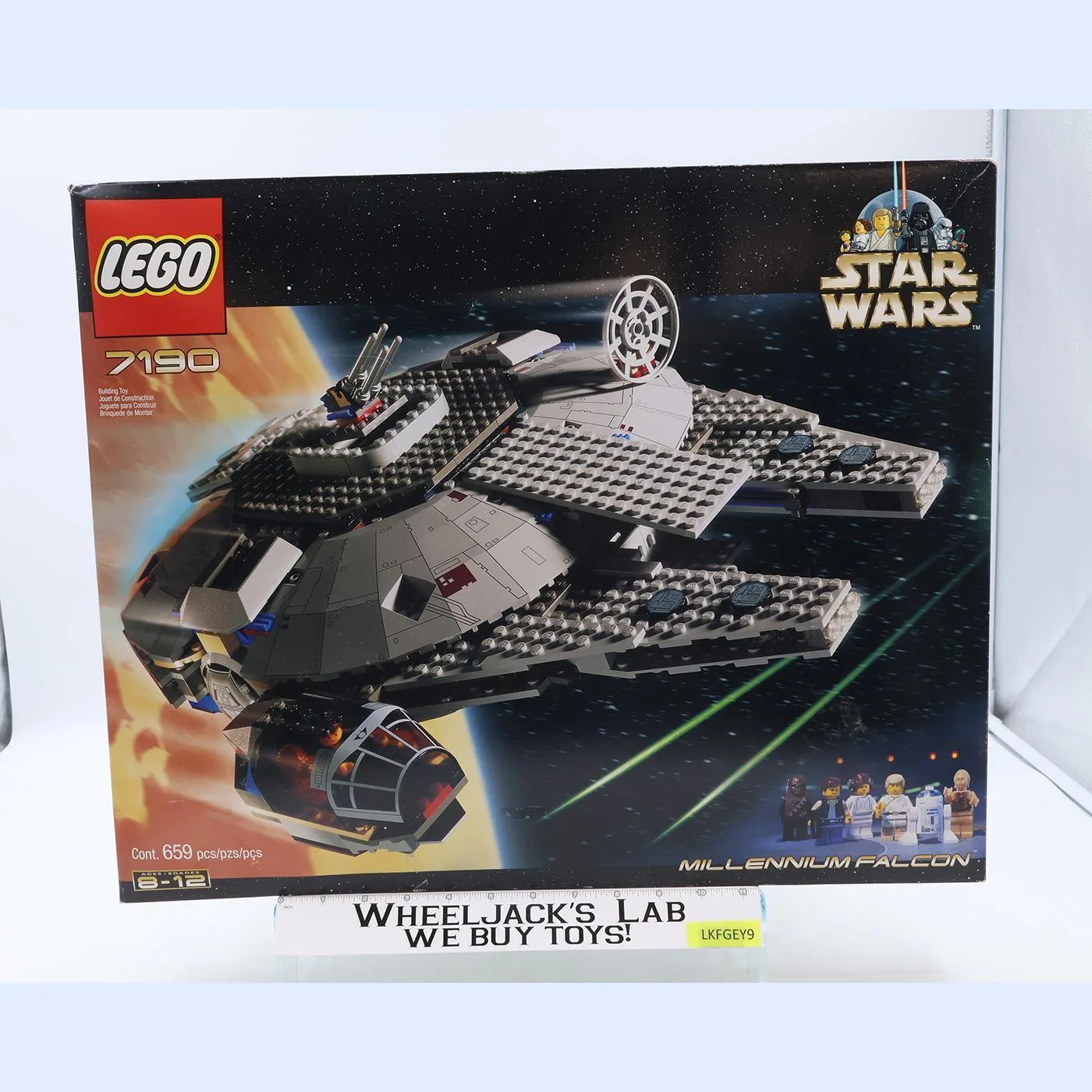 #7190 Millennium Falcon Lego 2000 Star Wars NEW MISB SEALED - Wheeljack ...