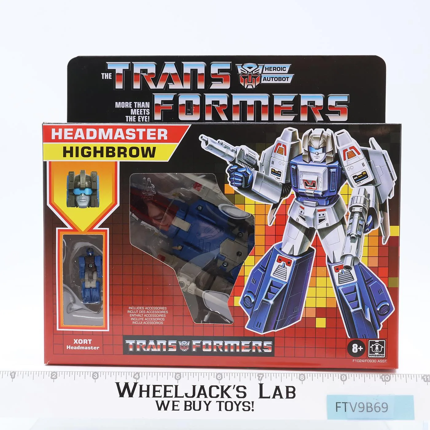Highbrow Headmaster Transformers Reissue 2021 Hasbro Action Figure NEW ...