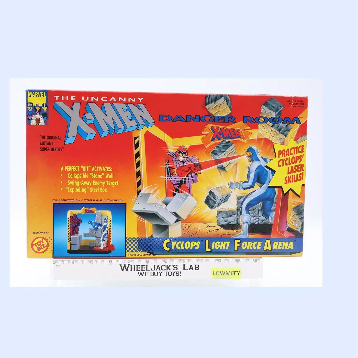 Cyclops Light Force Arena X-Men Danger Room Marvel Comics Toybiz NEW ...