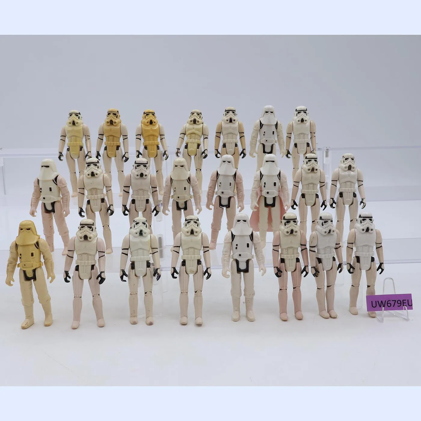 Lot of 23 Star Wars Imperial & Hoth Stormtroopers 1980s Kenner Action ...