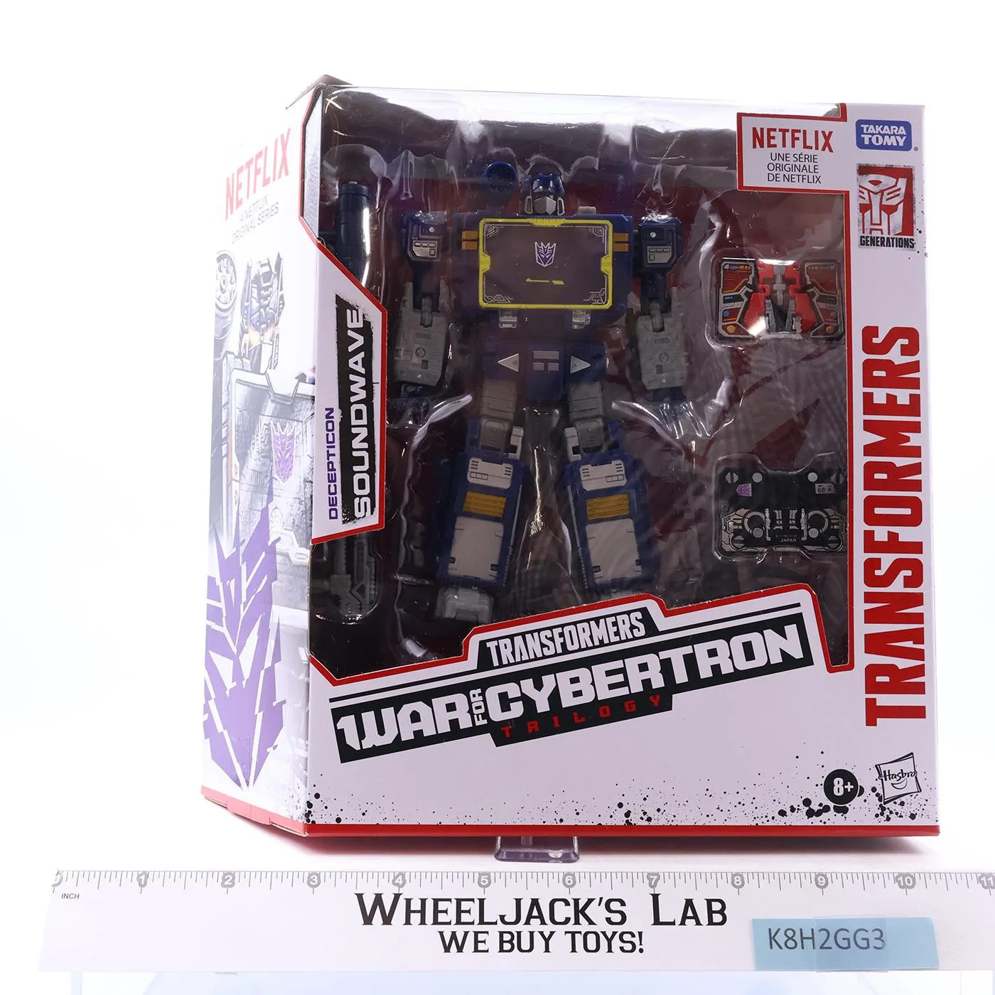 Soundwave Transformers Netflix War for Cybertron Trilogy 2020 Hasbro ...