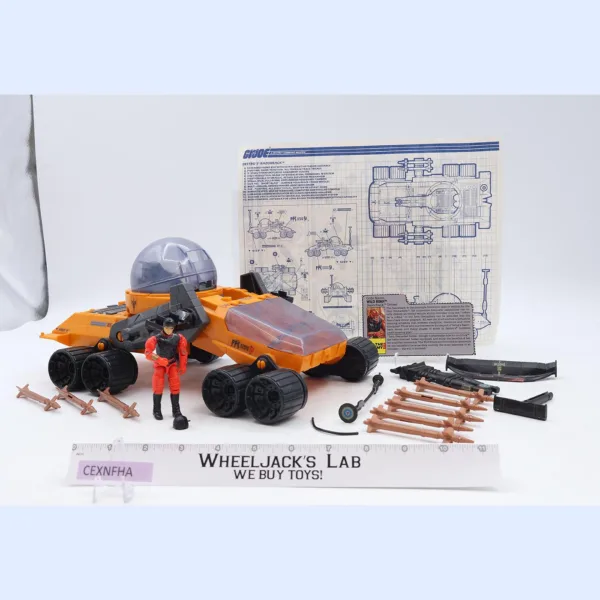 Destro's Razorback W/ Wild Boar 100% Complete GI Joe 1989 Hasbro ...