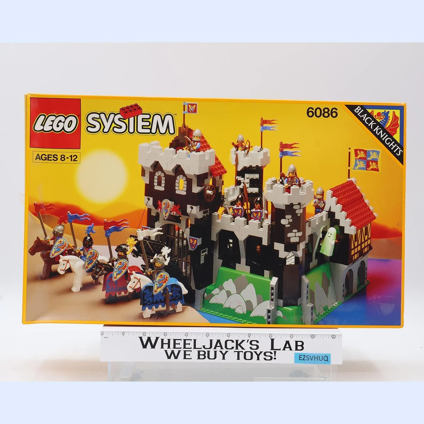 #6086 Black Knights Castle 1992 Lego System Vintage NEW MIB - Wheeljack ...