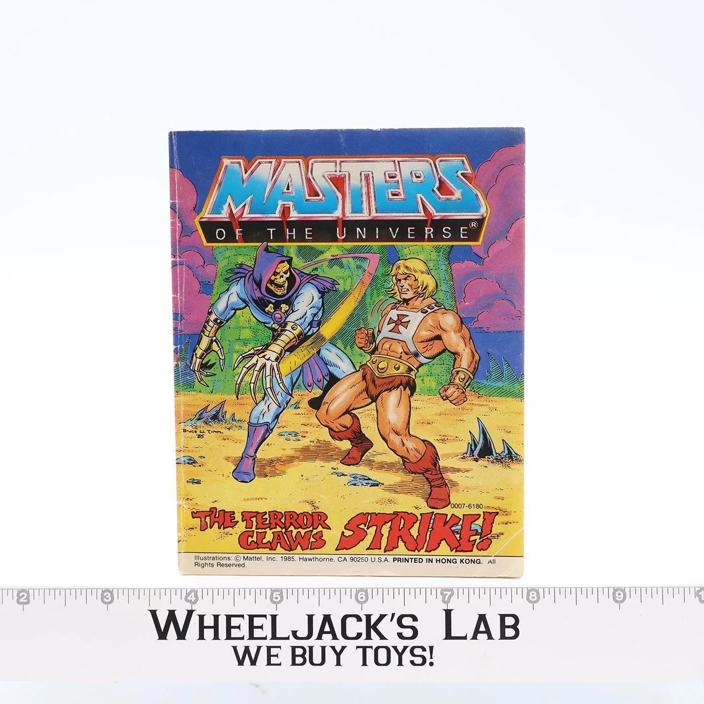 The Terror Claws Strike! Mini Comic Book MOTU Masters of the Universe ...