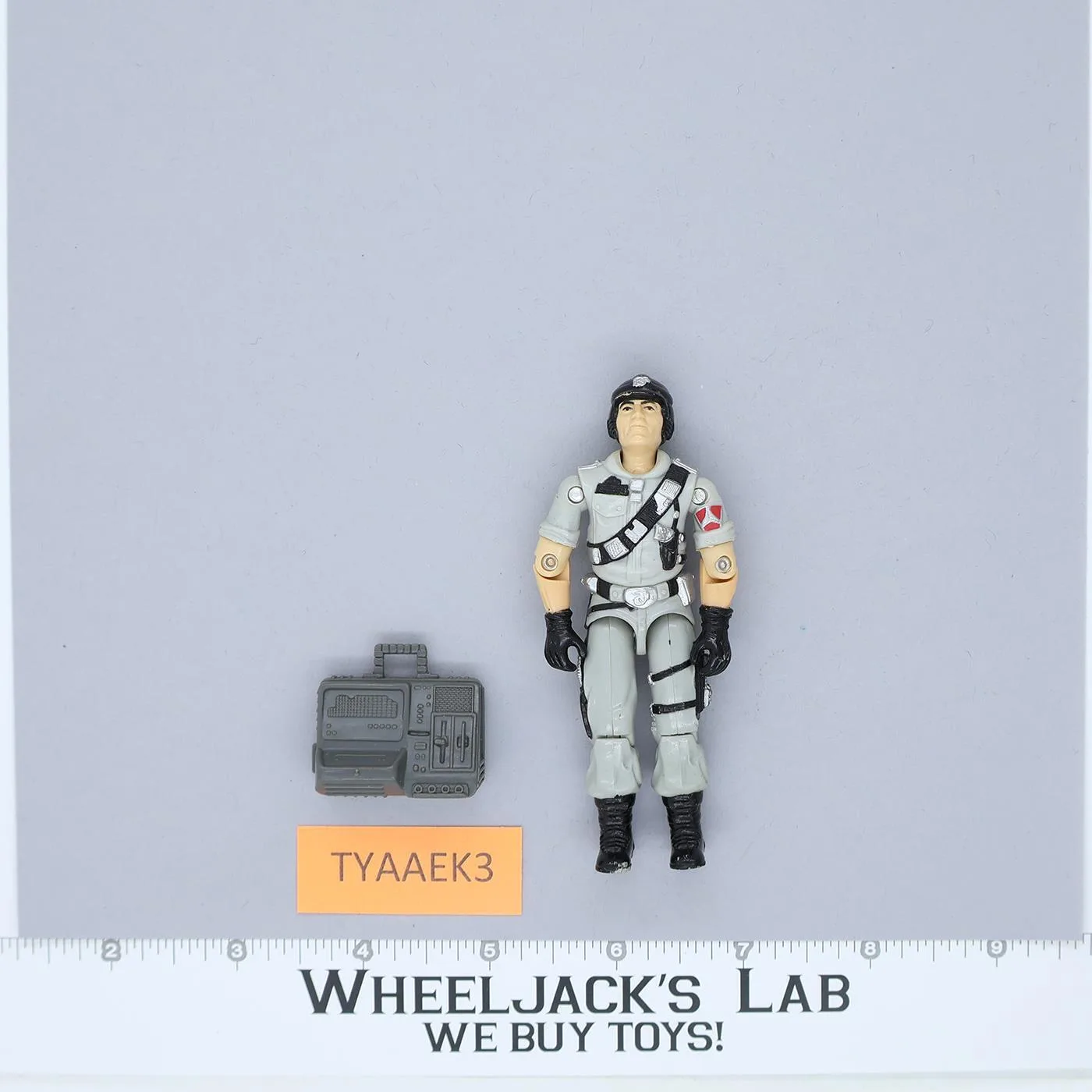 Mainframe V1 G.I. Joe 1986 Hasbro Vintage Action Figure - Wheeljack's Lab