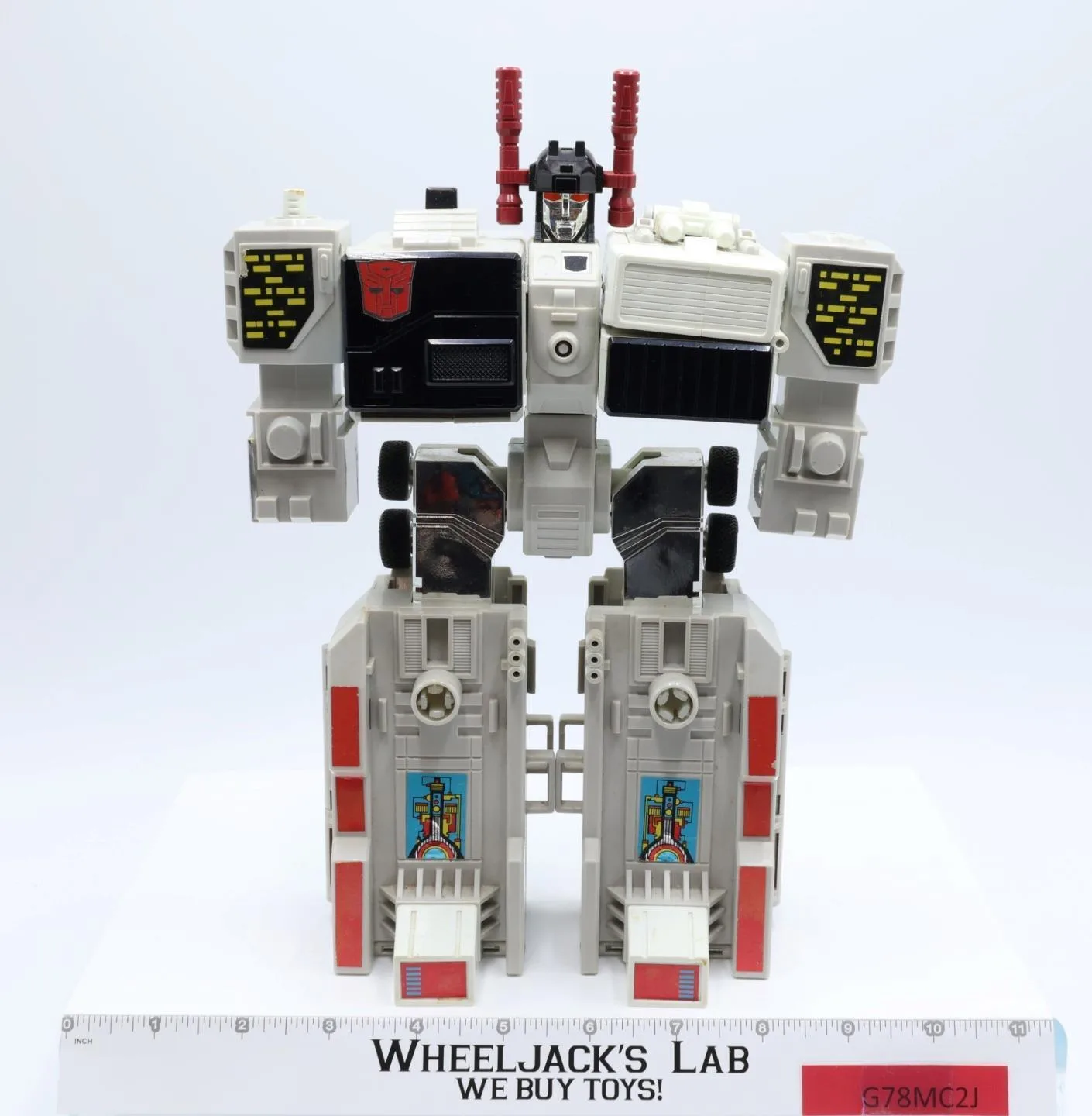 Metroplex RT Vintage 1985 G1 Transformers Hasbro Action Figure ...