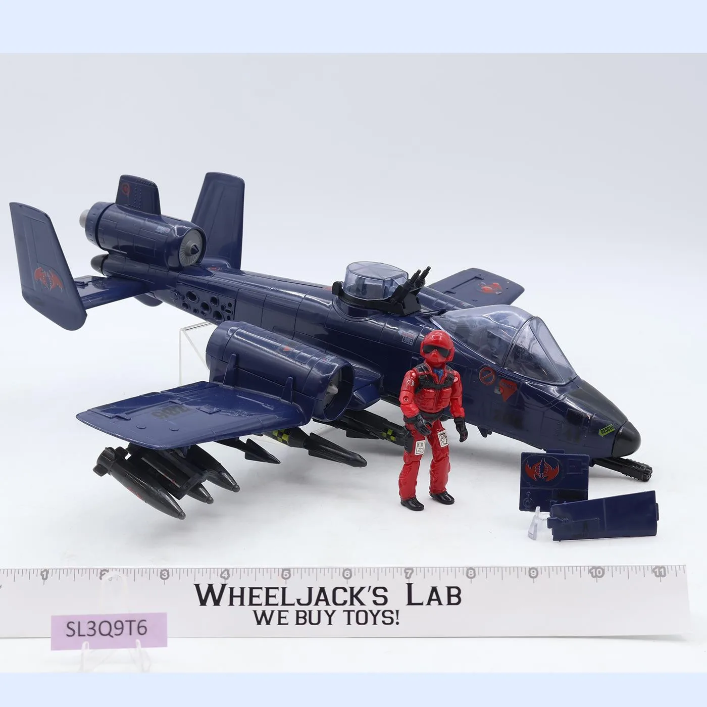 Cobra Rattler W/ Wild Weasel Complete GI Joe 1984 Hasbro Action Figure ...