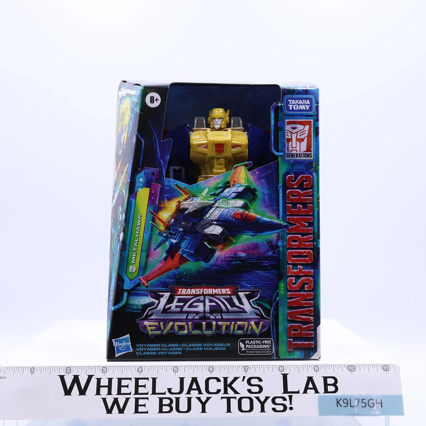 Metalhawk Transformers Legacy Evolution 2023 Hasbro Action Figure NEW SEALED - Wheeljack's Lab