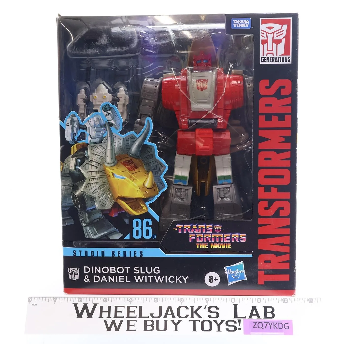 Dinobot Slug & Daniel Witwicky 86-07 Transformers Studio Series Hasbro ...