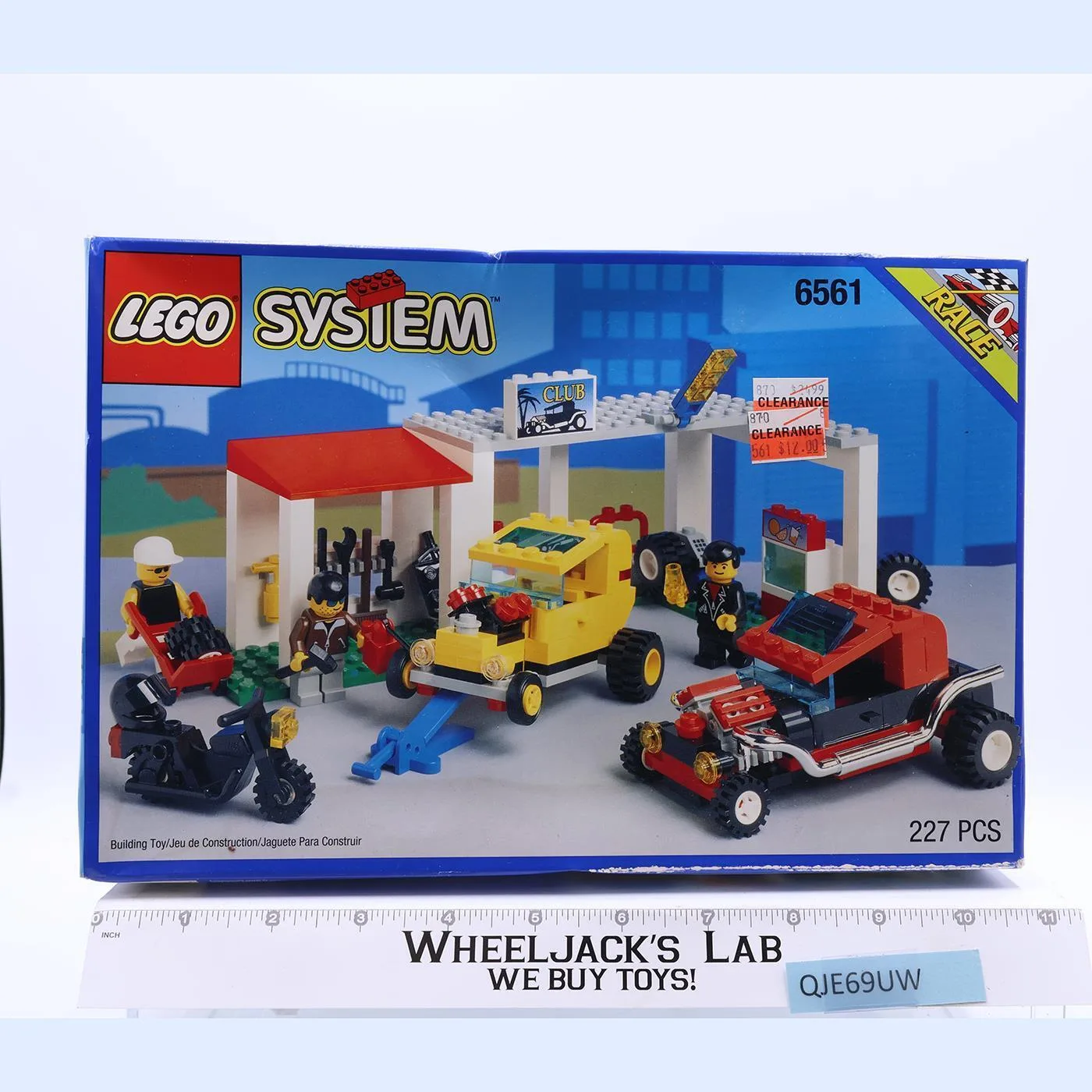 #6561 Hot Rod Club 1994 Lego Race System NEW SEALED - Wheeljack's Lab