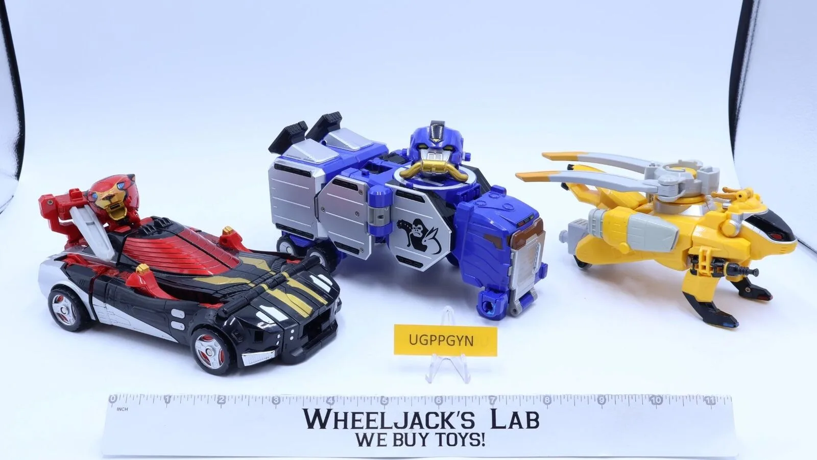 Tokumei Sentai Go-Busters DX Buster Oh Megazord Set Power Rangers 2012 ...