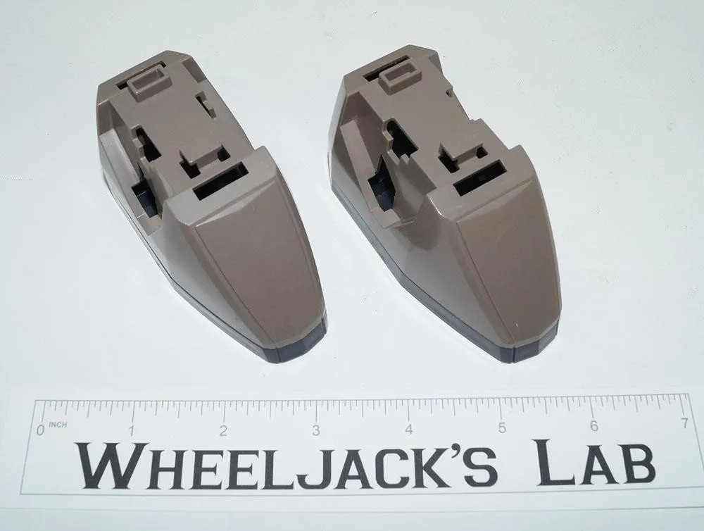 Omega Supreme 2x Foot Track Leg Armor Part 1985 G1 Transformers Vintage ...