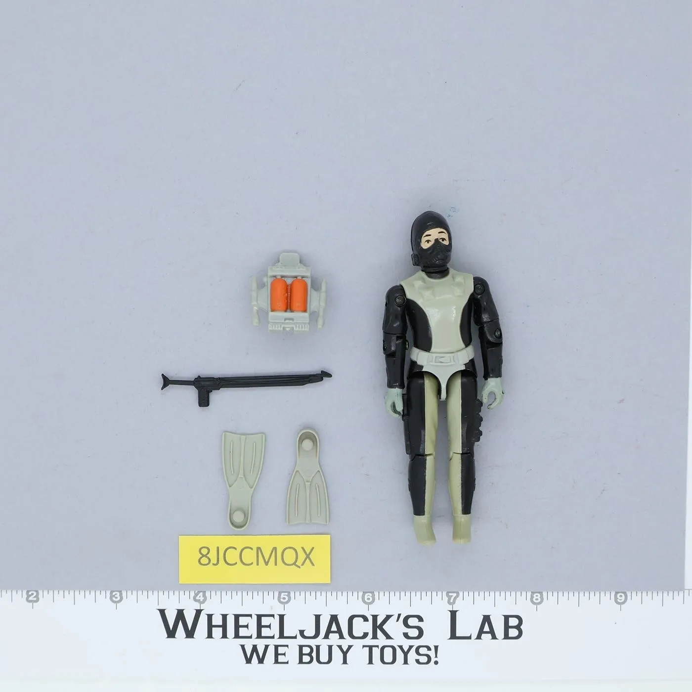 Torpedo V1 100% Complete G.I. Joe 1983 Hasbro Vintage Action Figure ...