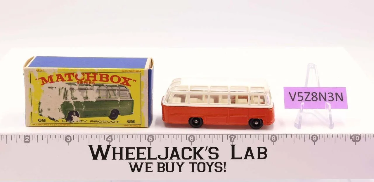 Mercedes Coach 68 Lesney Matchbox Series 1960's Made In England ...