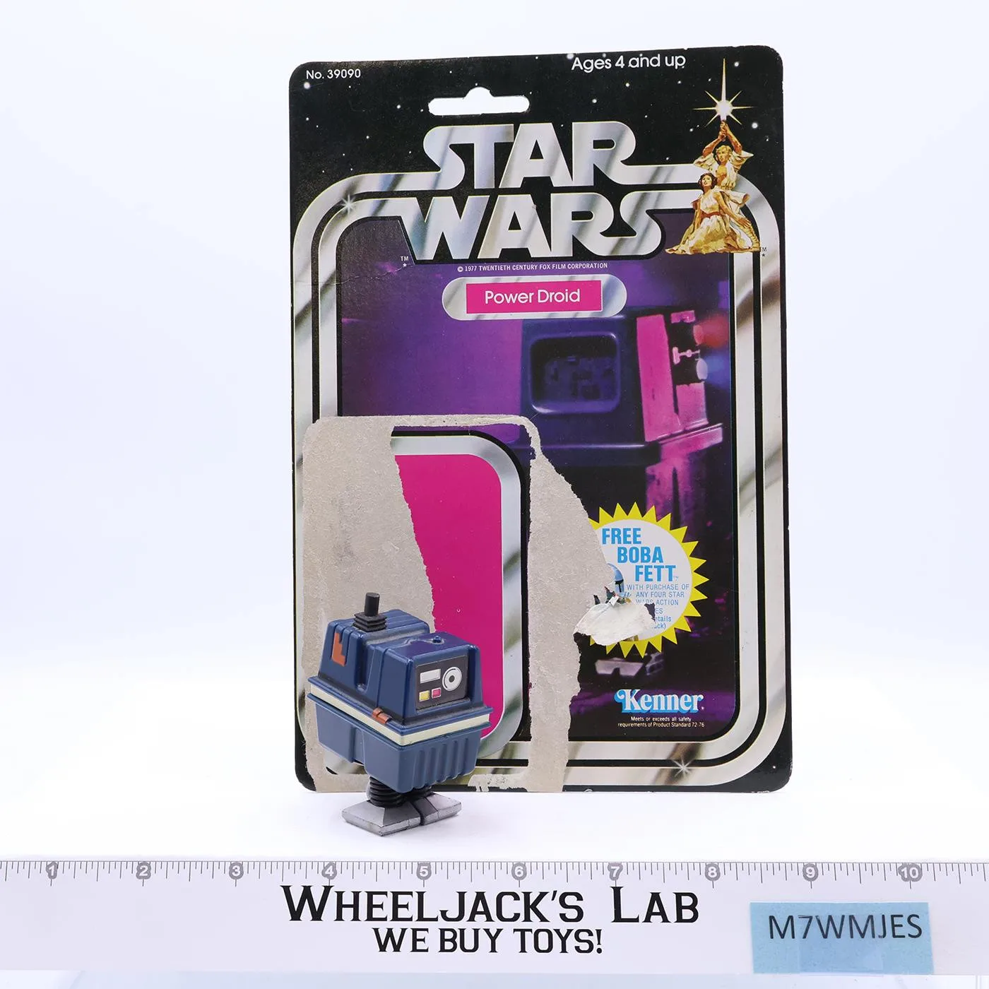 Power Droid 100% Complete 20 Back-E Star Wars 1978 Kenner Figure NO ...