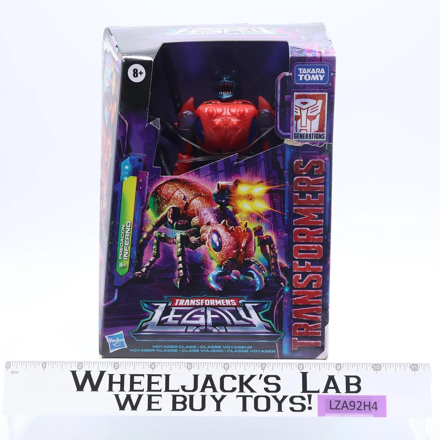 Predacon Inferno Transformers Legacy 2022 Hasbro Action Figure NEW ...