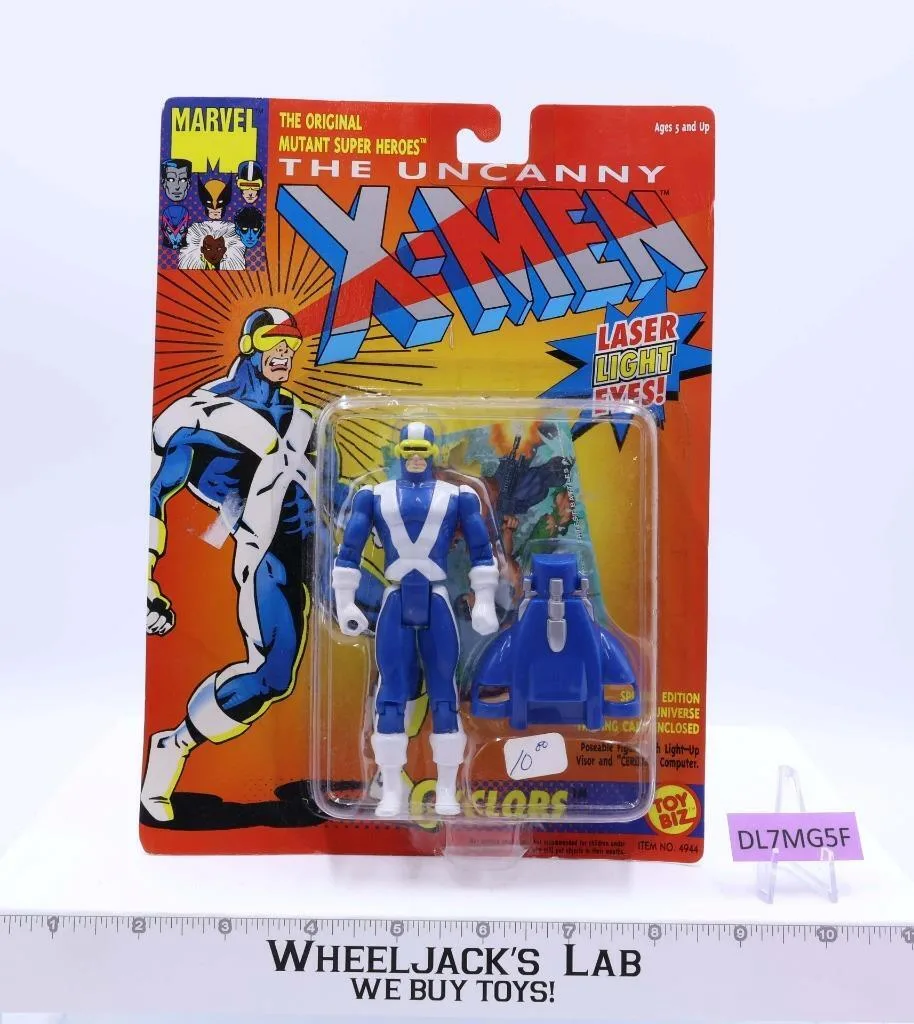 Cyclops W/Laser Light Eyes The Uncanny X-Men Toybiz MOSC 1993 Figure ...
