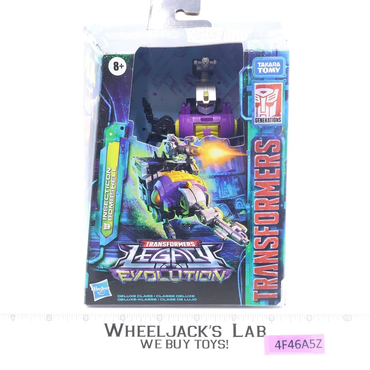Insecticon Bombshell Transformers Legacy Evolution 2023 Hasbro Figure NEW SEALED - Wheeljack's Lab