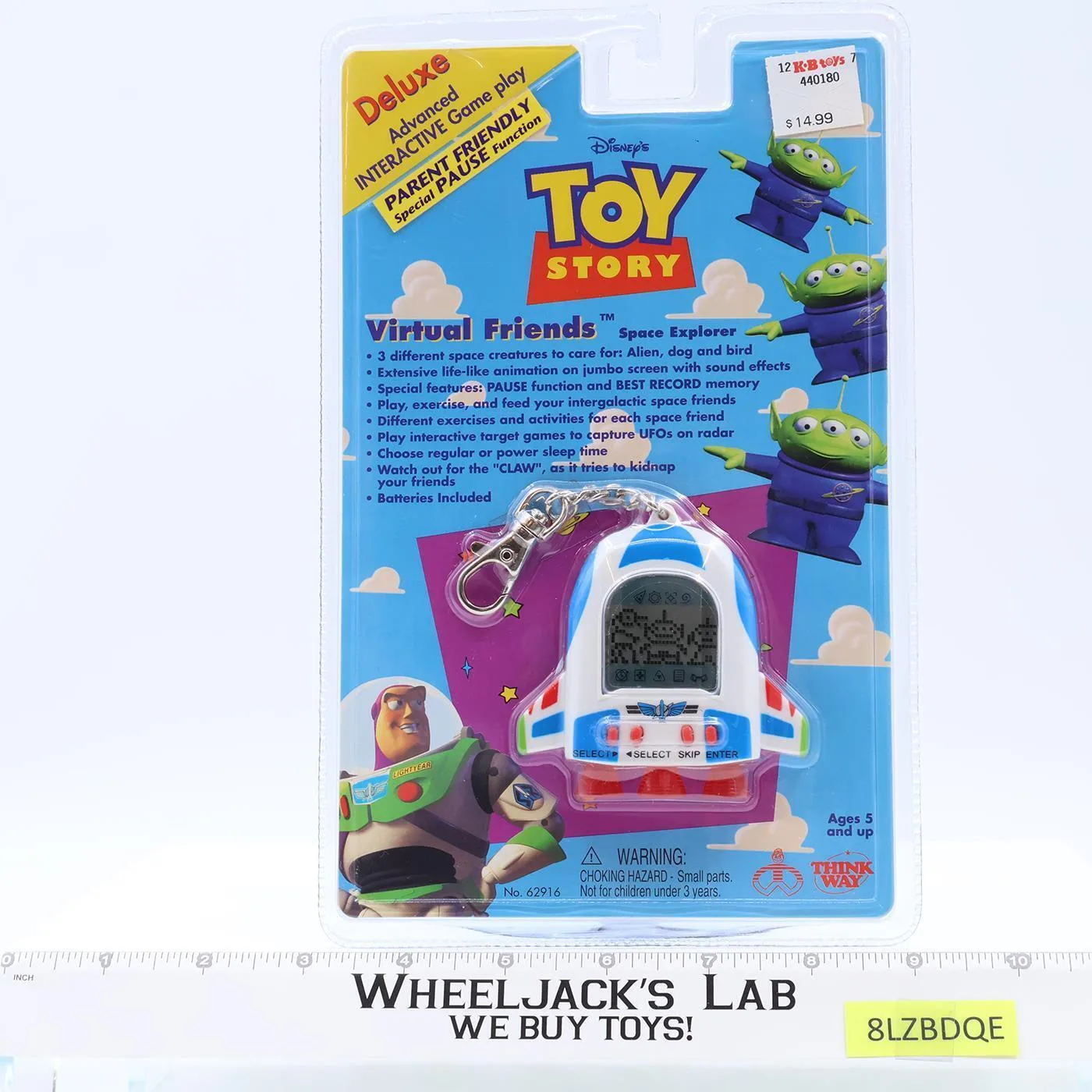 Toy Story Virtual Friends Space Explorer Electronic Handheld Game ...