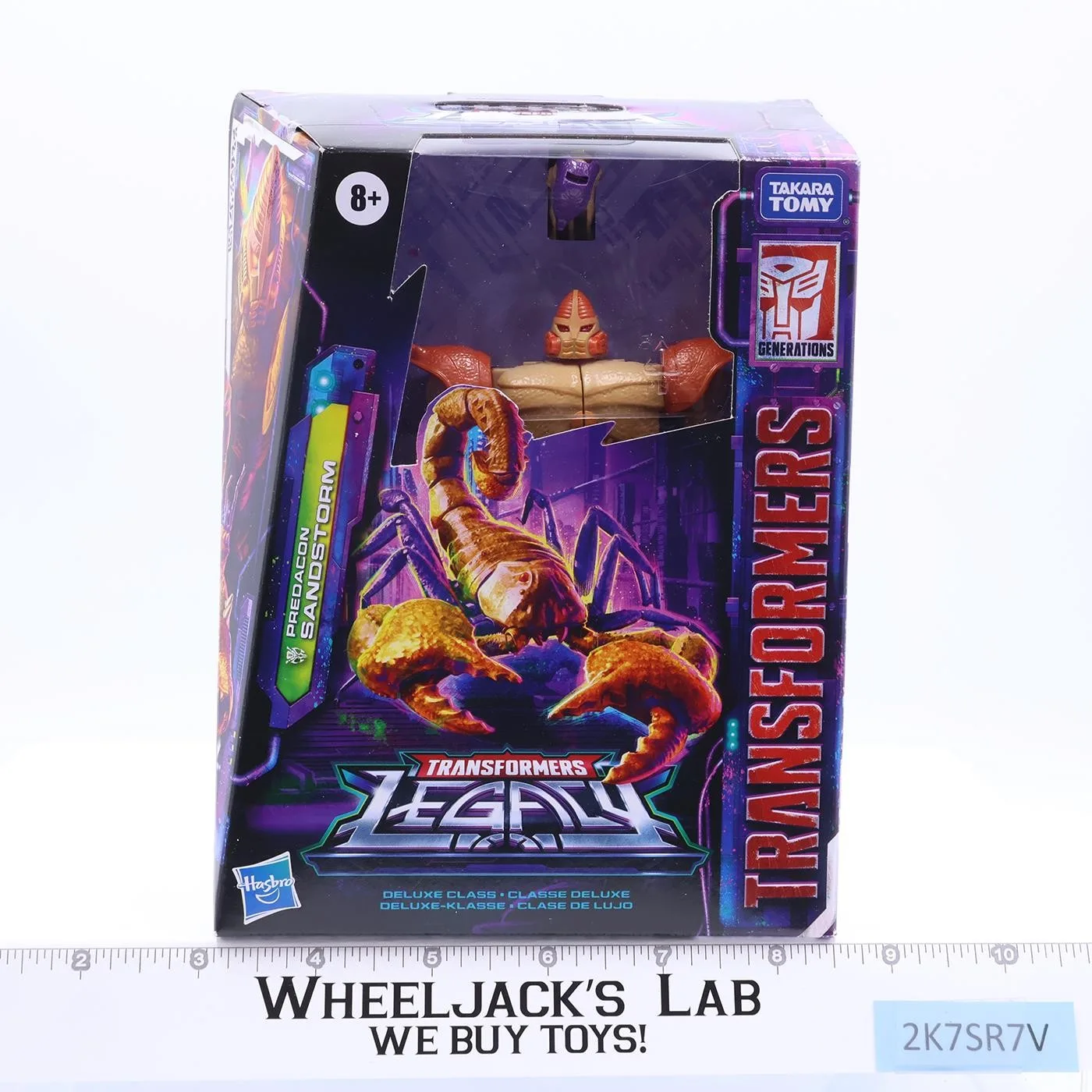 Predacon Sandstorm Transformers Legacy 2022 Hasbro Action Figure NEW ...