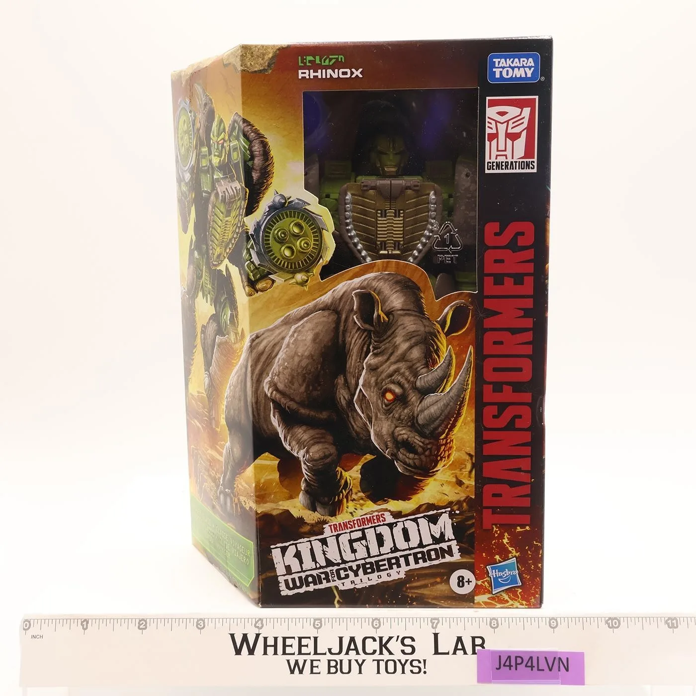 Rhinox Transformers Kingdom WFC 2020 Hasbro Action Figure NEW SEALED - Wheeljack's Lab