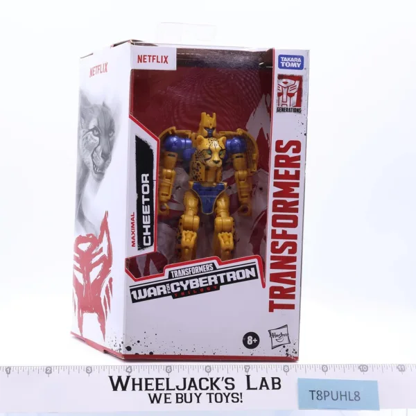 Cheetor Transformers Netflix War for Cybertron Trilogy 2020 Hasbro NEW ...