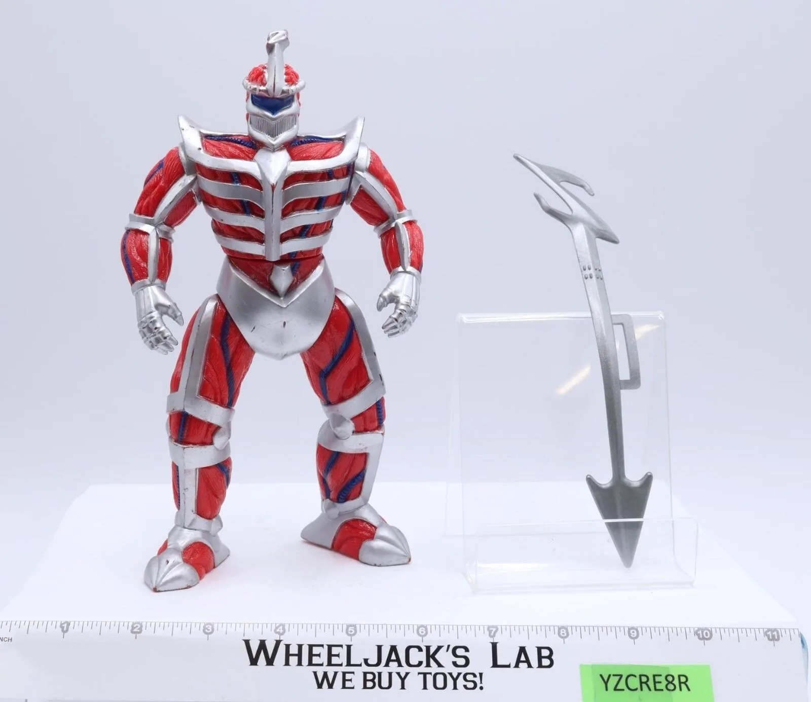 Lord Zedd Evil Space Alien Mighty Morphin Power Rangers 1993 Bandai 8. ...