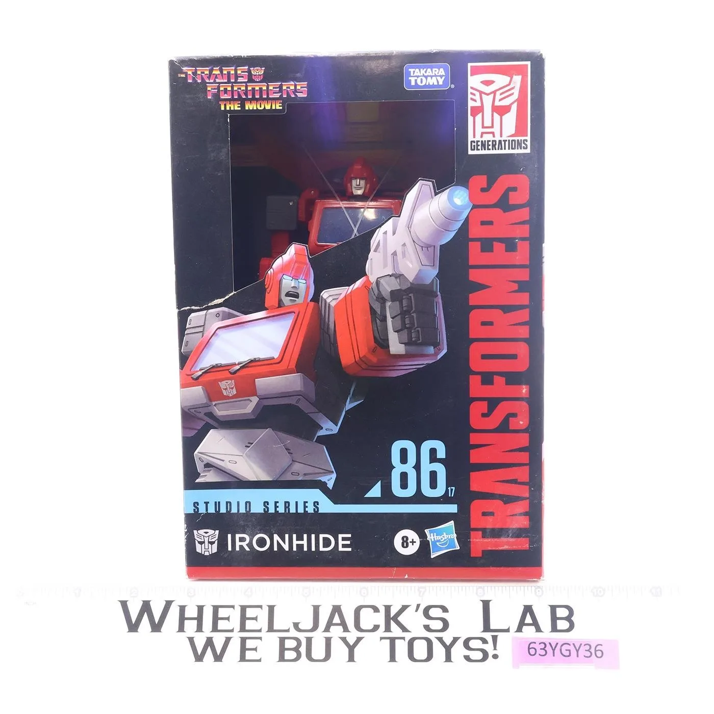 Ironhide 86-17 Transformers Studio Series 2022 Hasbro Action Figure NEW ...