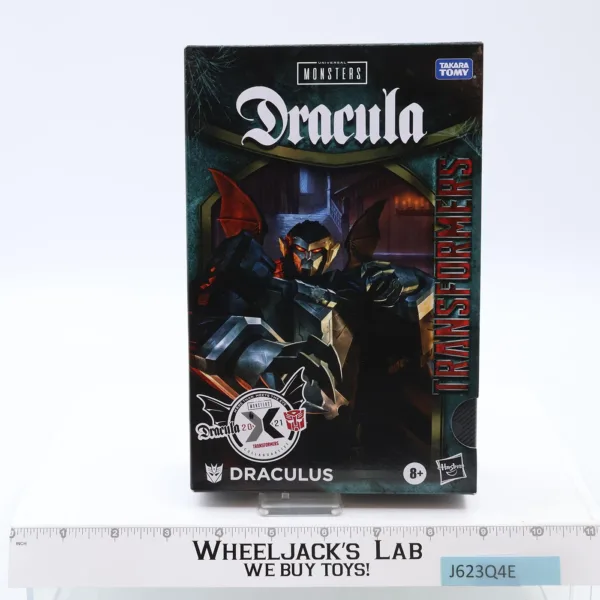 Dracula X Draculus Transformers Universal Monsters 2021 Hasbro Figure ...
