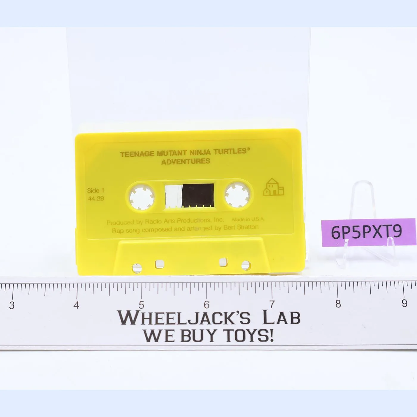 Teenage Mutant Ninja Turtles Adventures Cassette Tape 1990 Random House ...