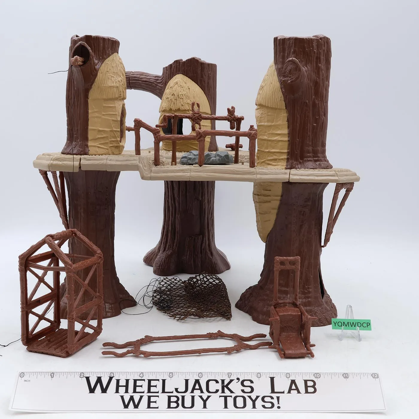 Endor Ewok Village Star Wars ROTJ 1983 Kenner Vintage Action Figure ...