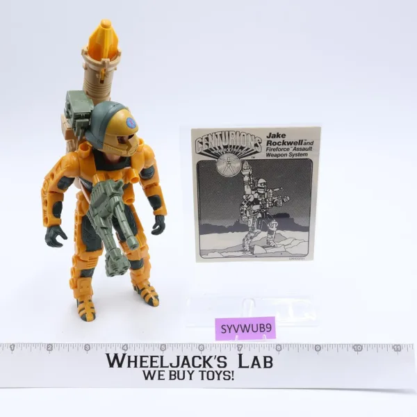 Jake Rockwell w/Fireforce Complete Centurions 1986 Kenner Vintage ...