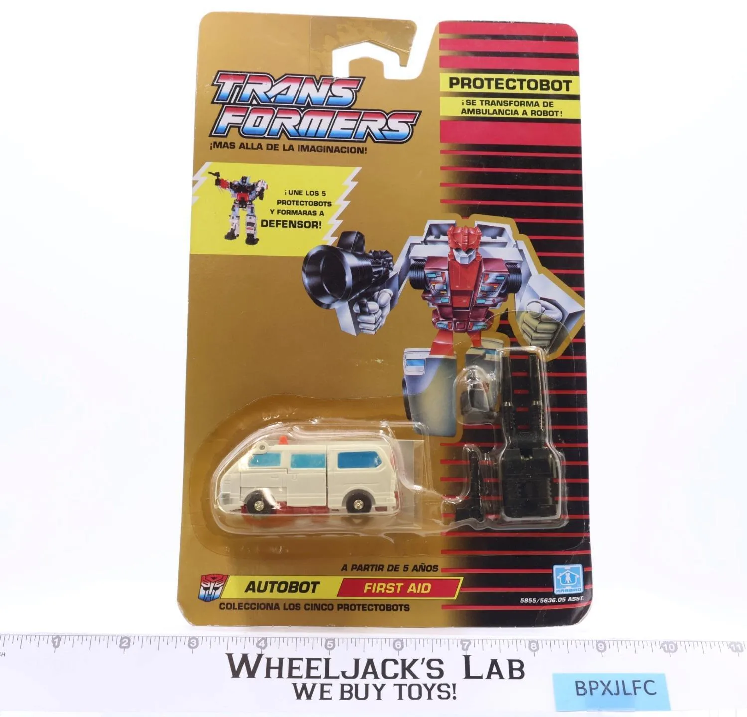 First Aid Protectobot MOSC 1990 Vintage Hasbro G1 Transformers Figure ...
