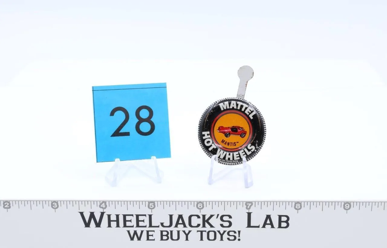 MANTIS BUTTON W/TAB 1969 Hot Wheels Mattel Vintage Redline - Wheeljack ...