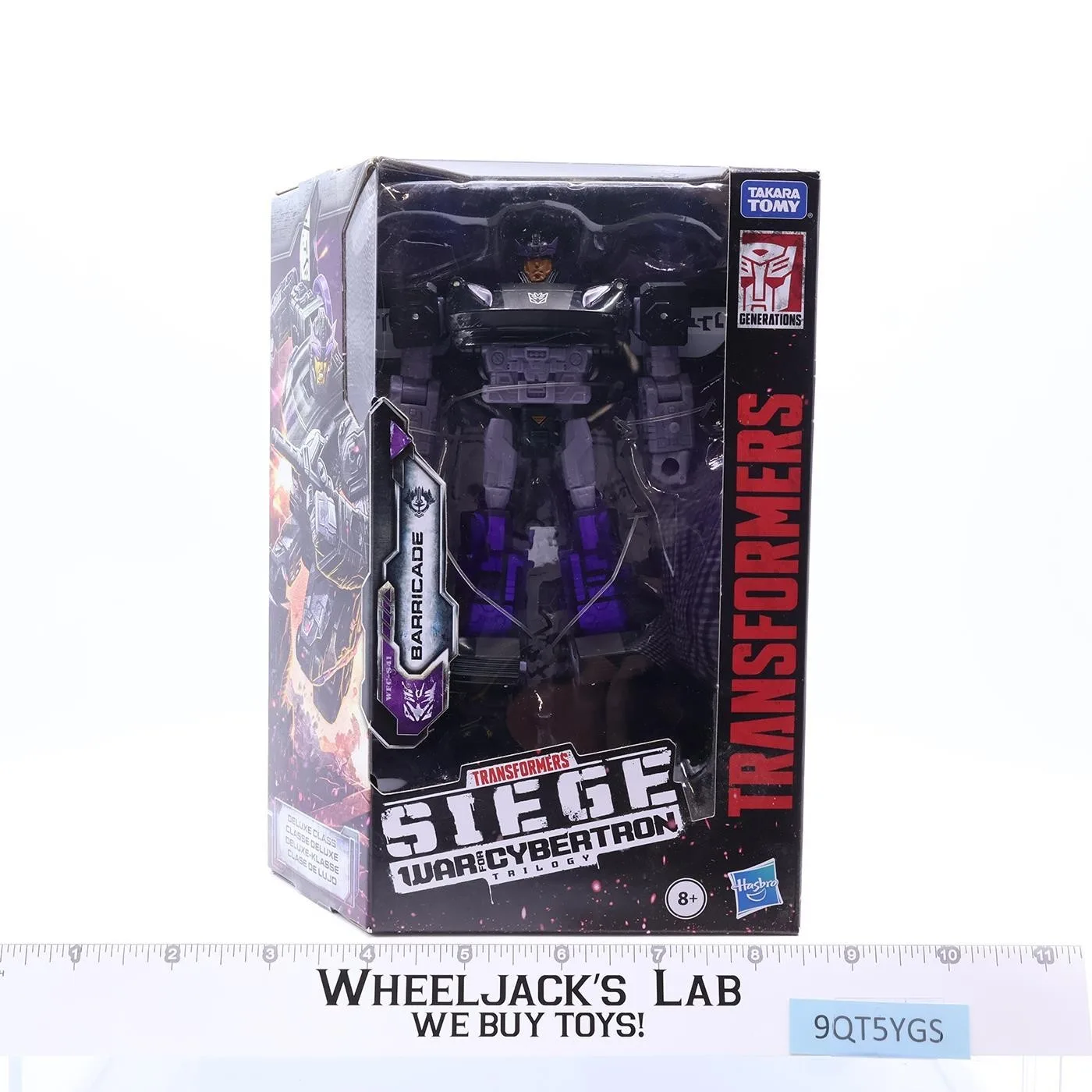Barricade Transformers Siege War For Cybertron WFC 2019 Hasbro Figure ...