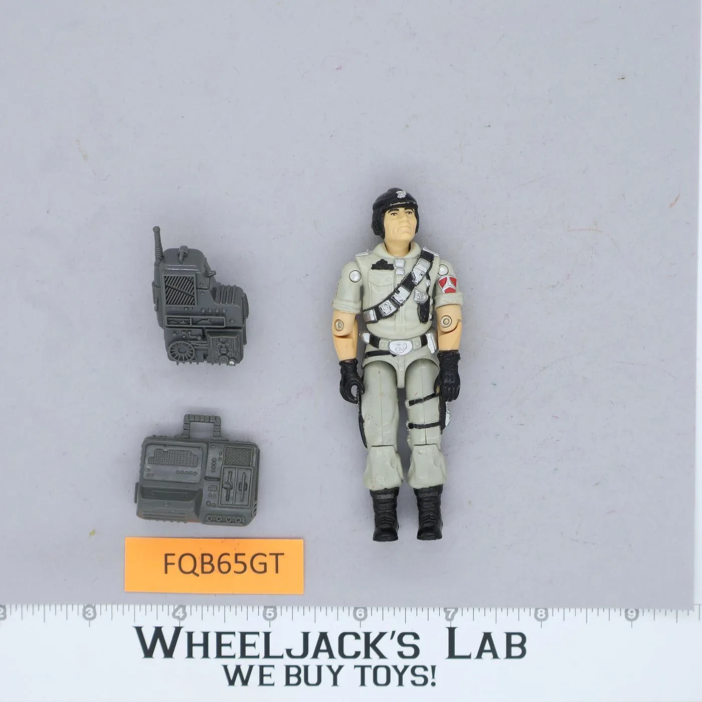 Mainframe V1 G.I. Joe 1986 Hasbro Vintage Action Figure - Wheeljack's Lab