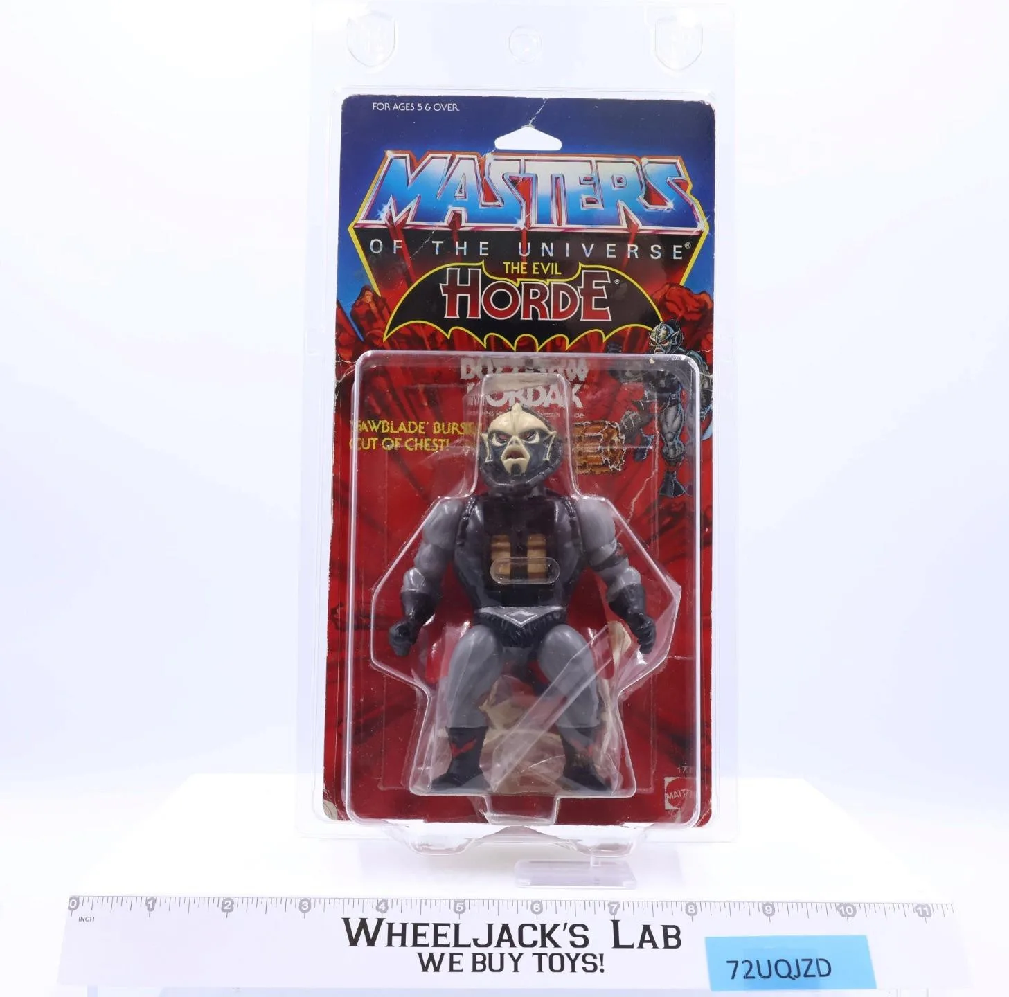 Buzz-Saw Hordak He-Man Masters of the Universe MOTU 1986 Mattel NEW MOC ...