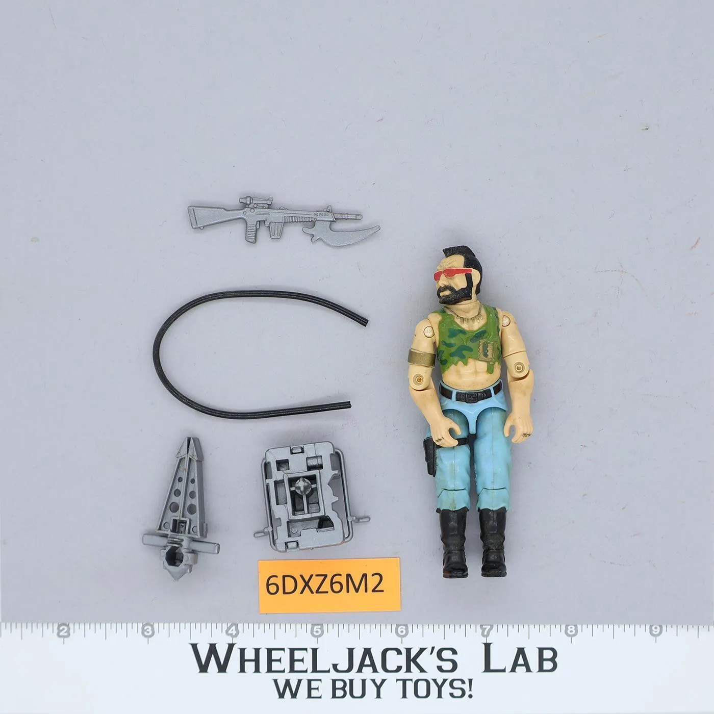 Ripper V1 100% Complete G.I. Joe 1985 Hasbro Vintage Action Figure ...