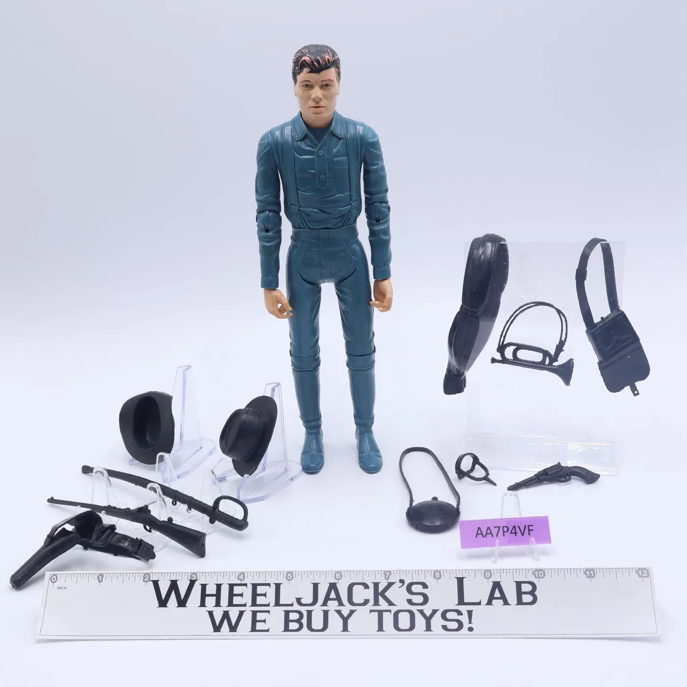 Captain Maddox Fort Apache Fighters Johnny West Marx Action Figure ...