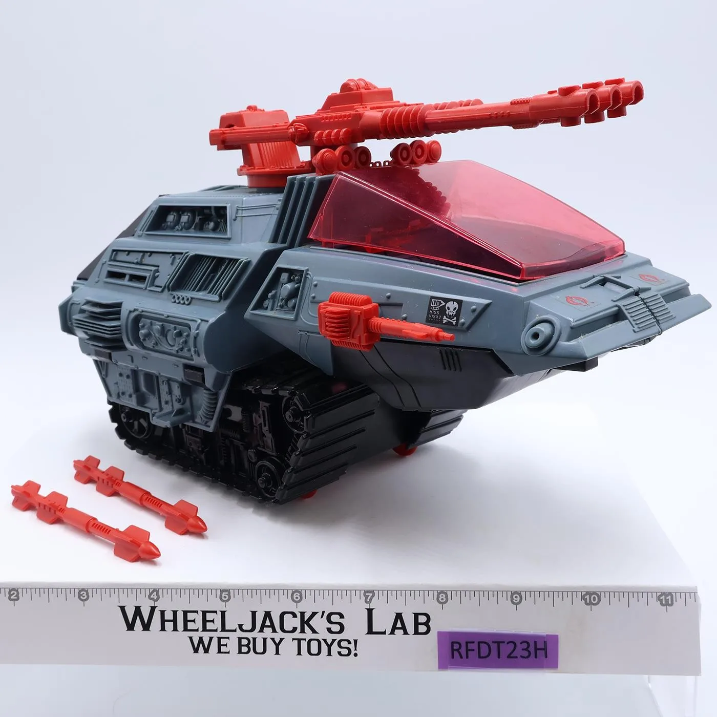 Cobra HISS Tank II 100% Complete GI Joe 1983 Hasbro Vintage Vehicle ...